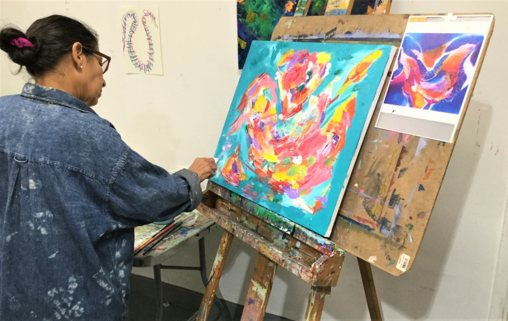 Abstract Painting: One Day Workshop - Oolite Arts
