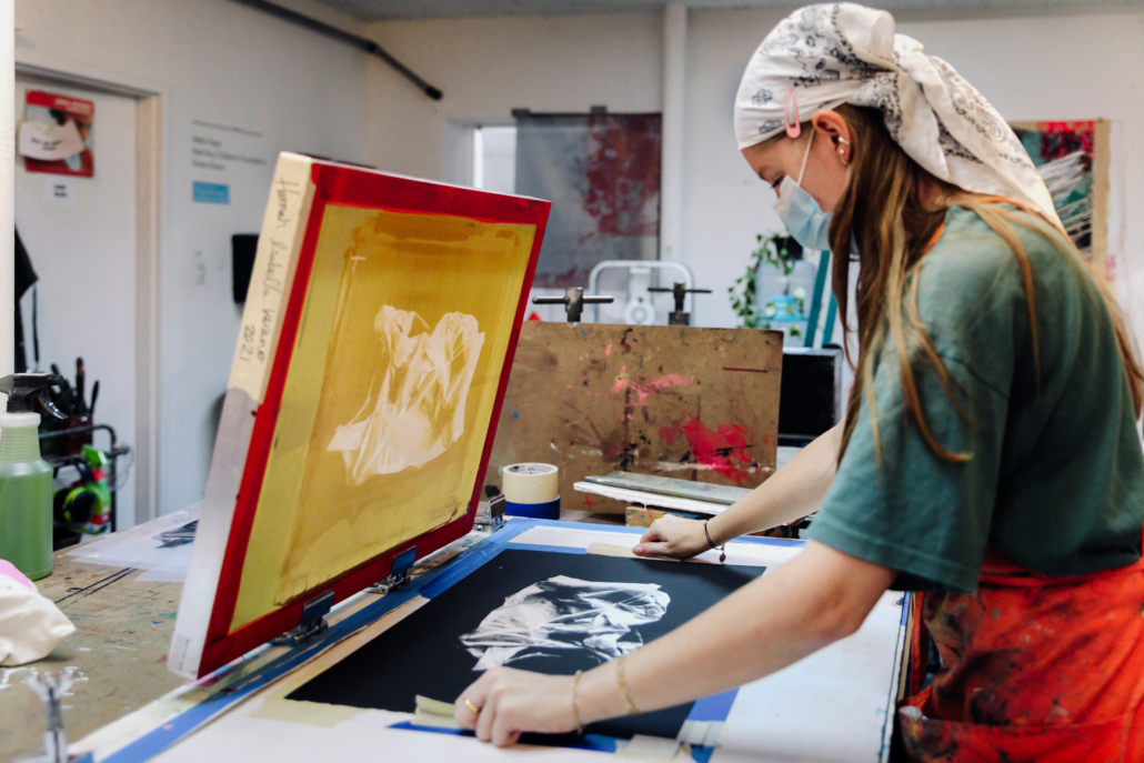 Screen Printing on Paper - Oolite Arts