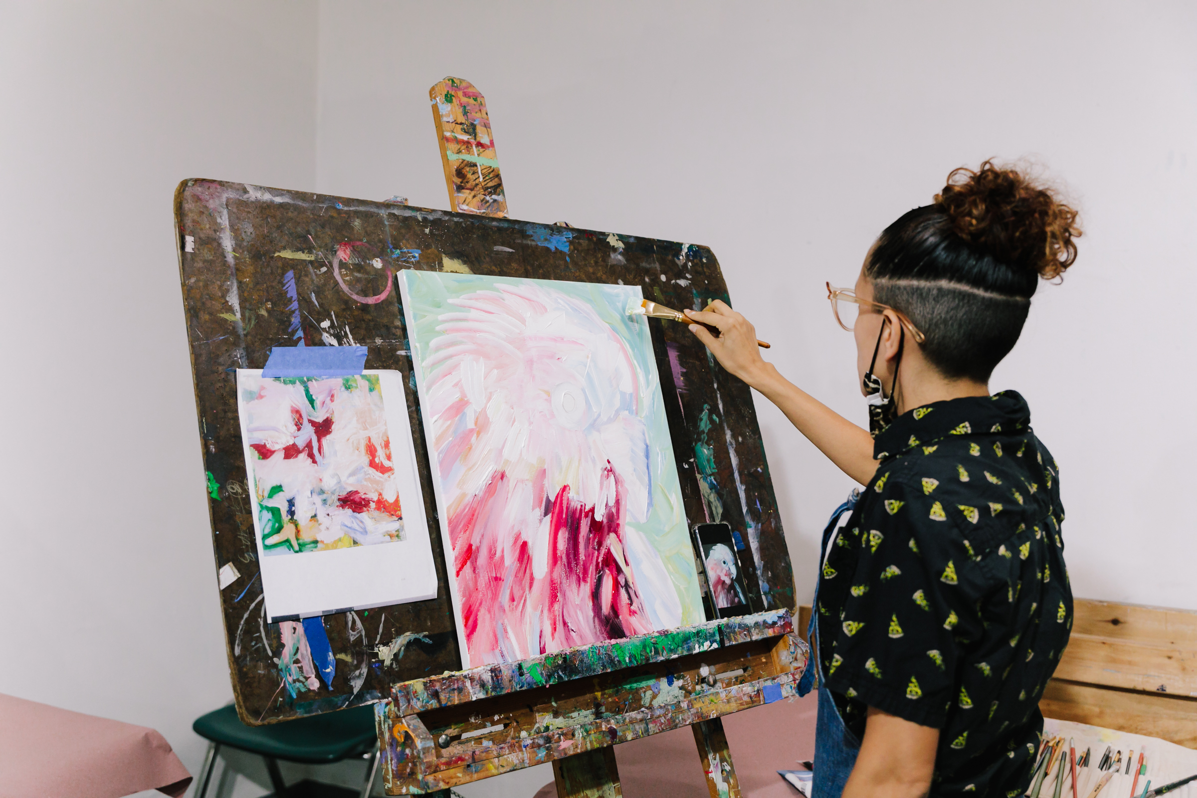 In-Studio Painting with Acrylic or Oil - Oolite Arts