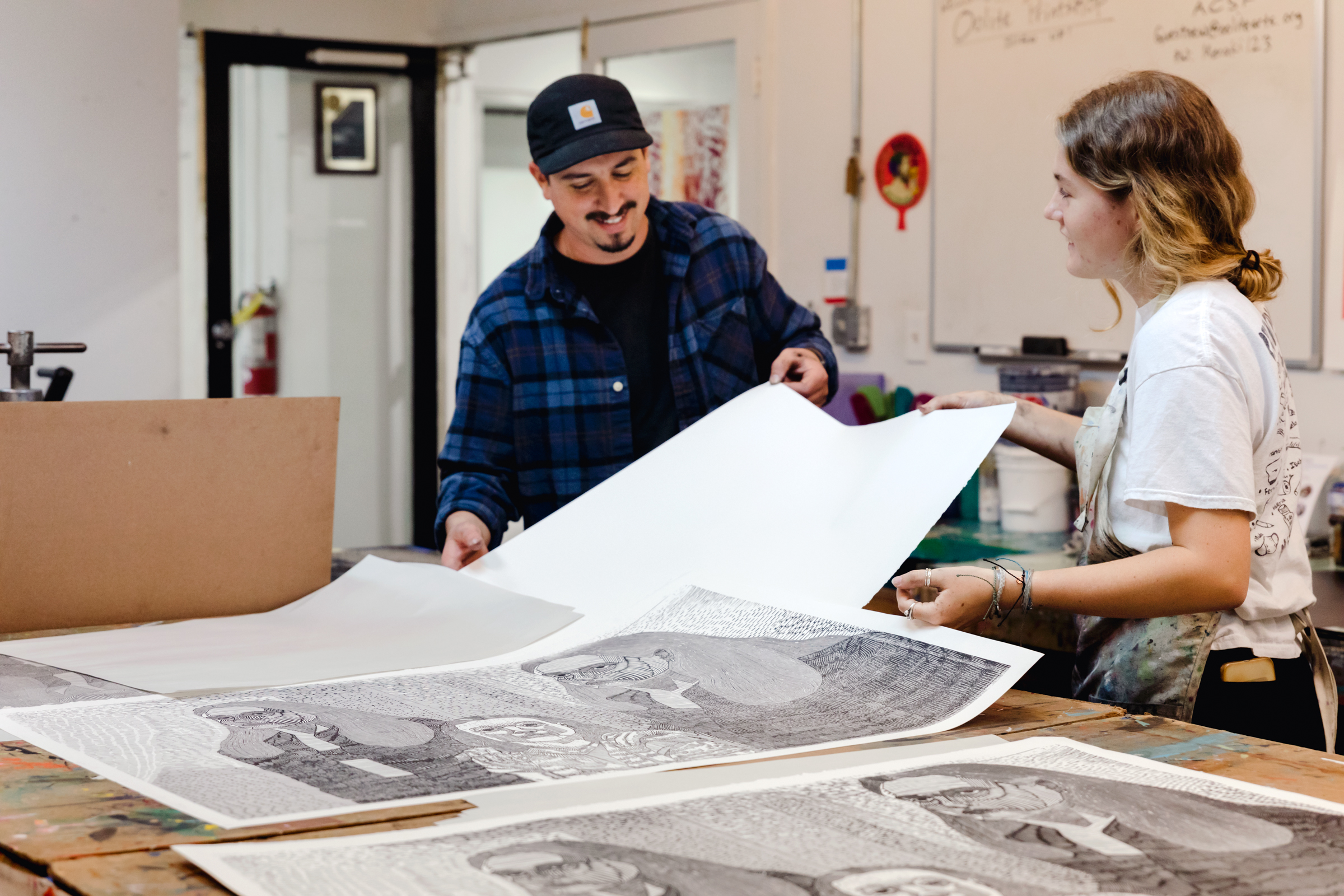 Relief Printmaking on Linoleum - Oolite Arts