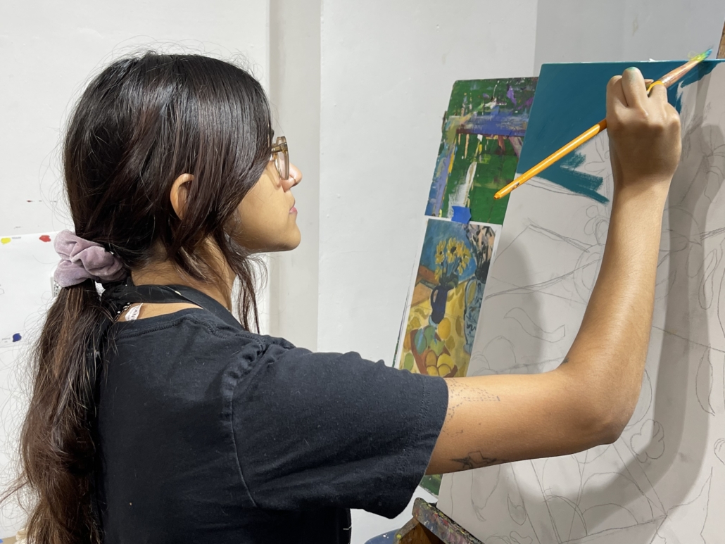 Autumn Landscape Painting - Oolite Arts